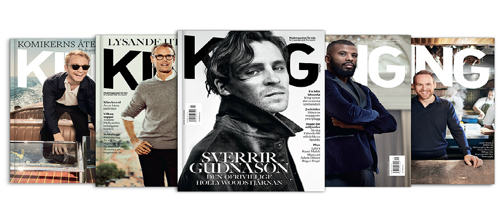 Annonslösning Textannonsering King hos Story House Egmont Sverige