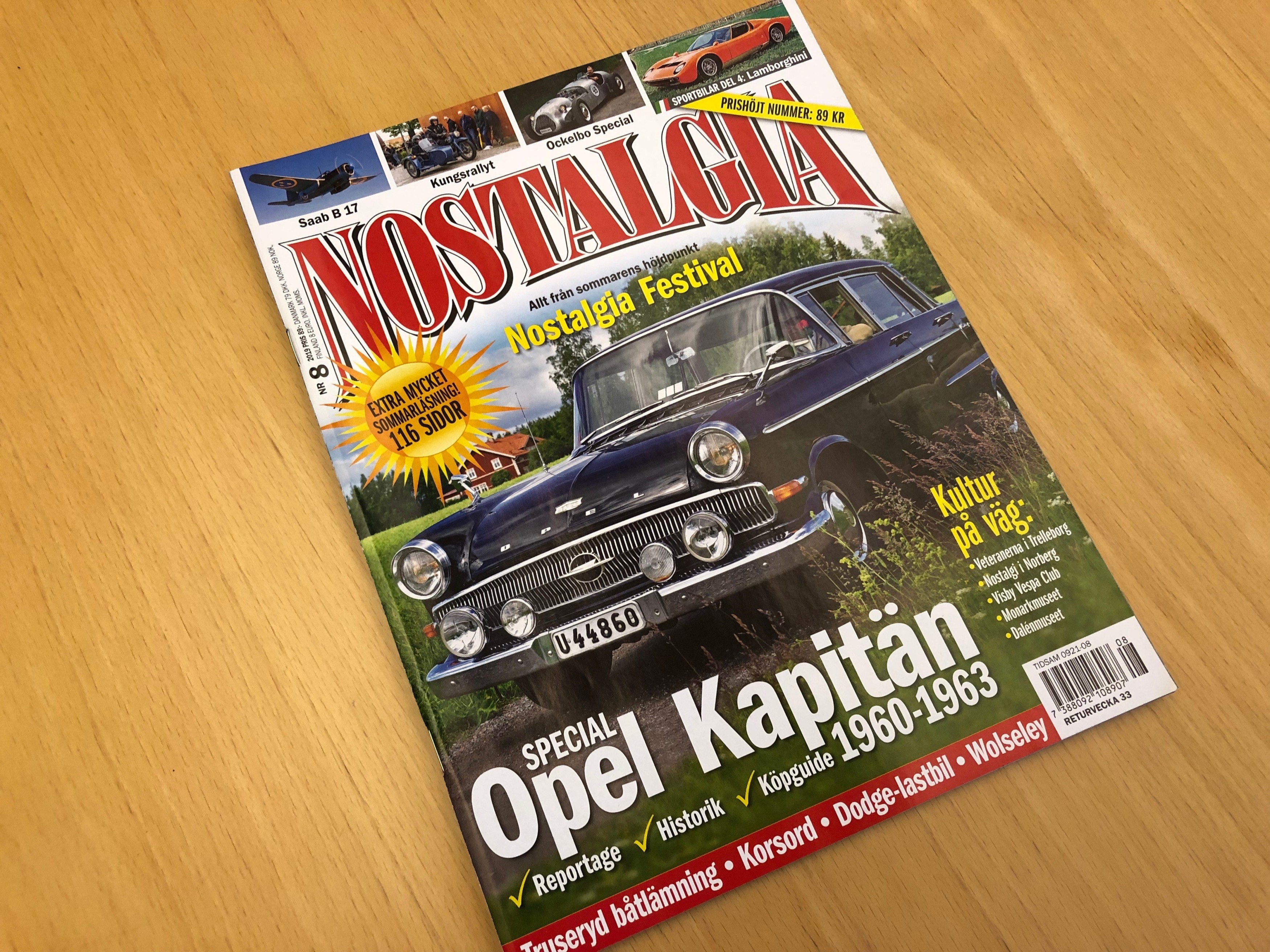 Annonslösning Annonsera i print - Nostalgia Magazine hos Nostalgia Magazine