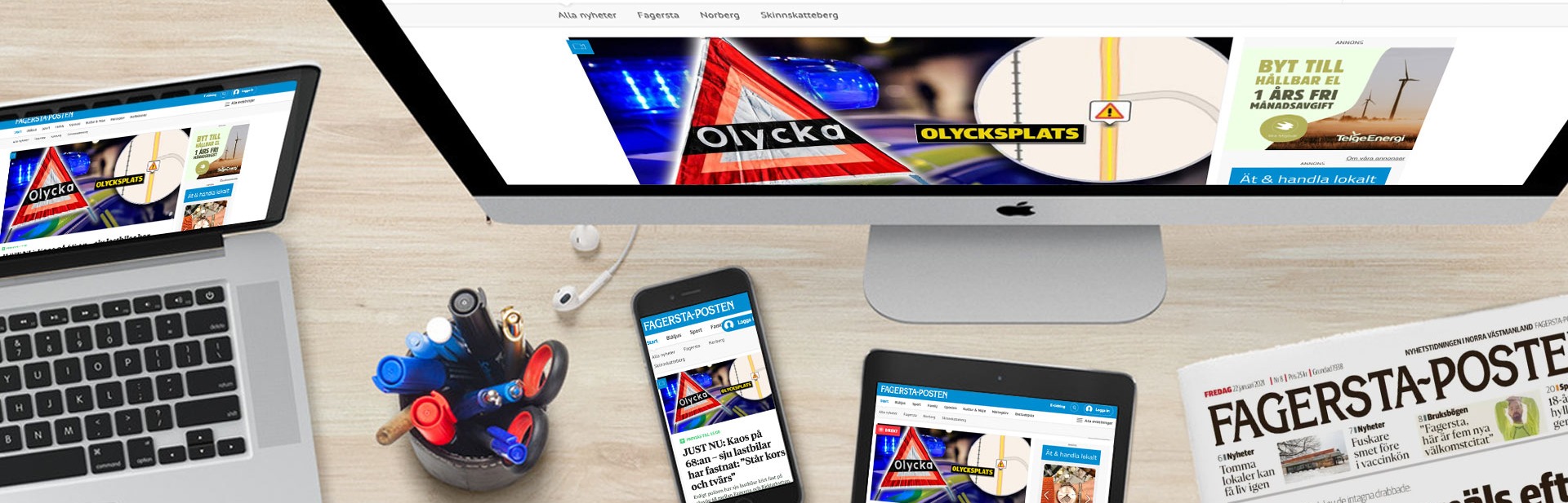 Kontakta Fagersta-Posten - Ocast